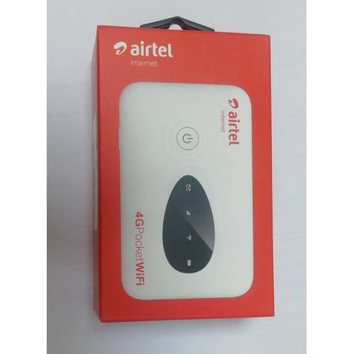 Airtel 4G LTE Portable Mifi Device- White – kniezOn Uganda