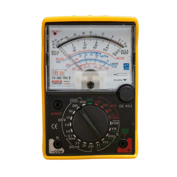 Analog Multimeter with Light and Buzzer - Versatile Analog Precision w ...