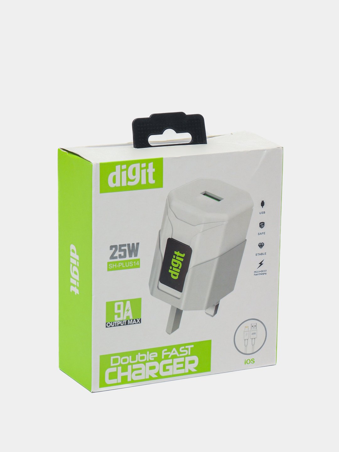 DIGIT SH-PLUS 25w DOUBLE FAST CHARGER – kniezOn Uganda